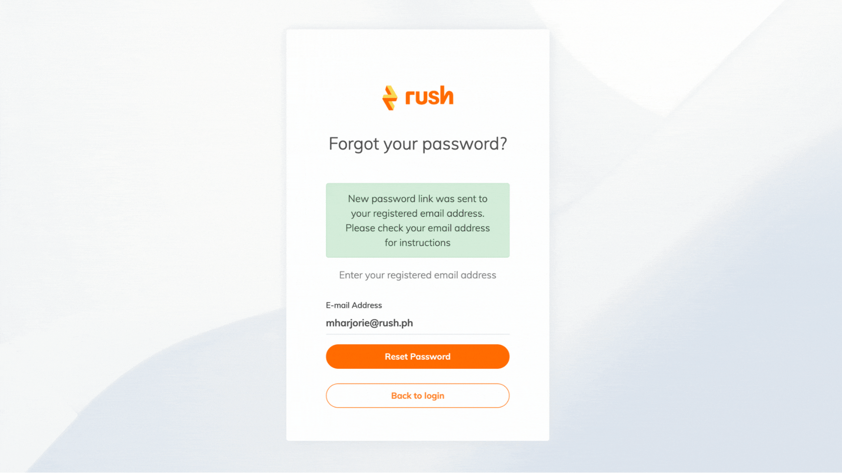 Updating Your Password